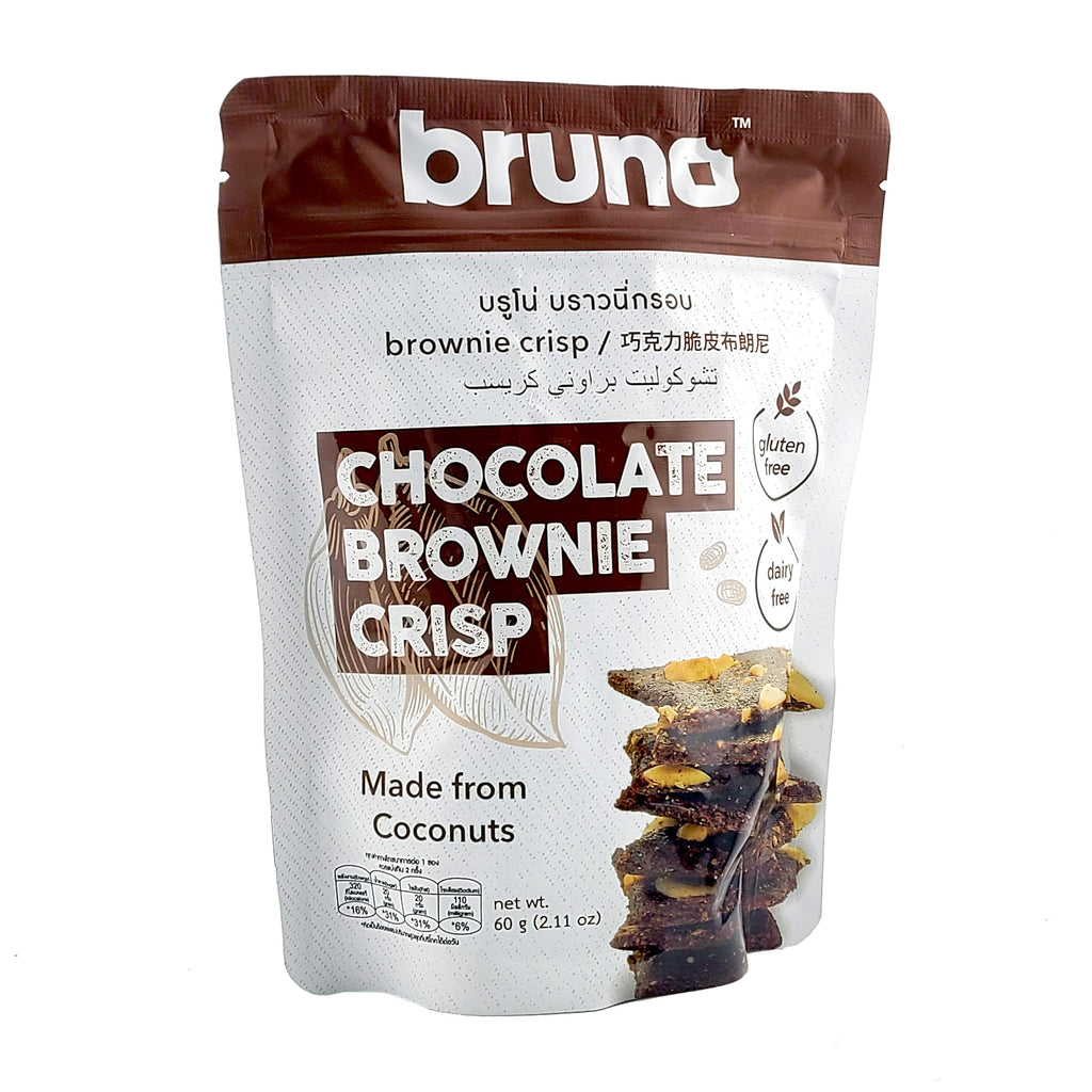Bruno Coconut Chocolate Brownie Crisp Coconut Based 2.11 Oz. / 60 G ...