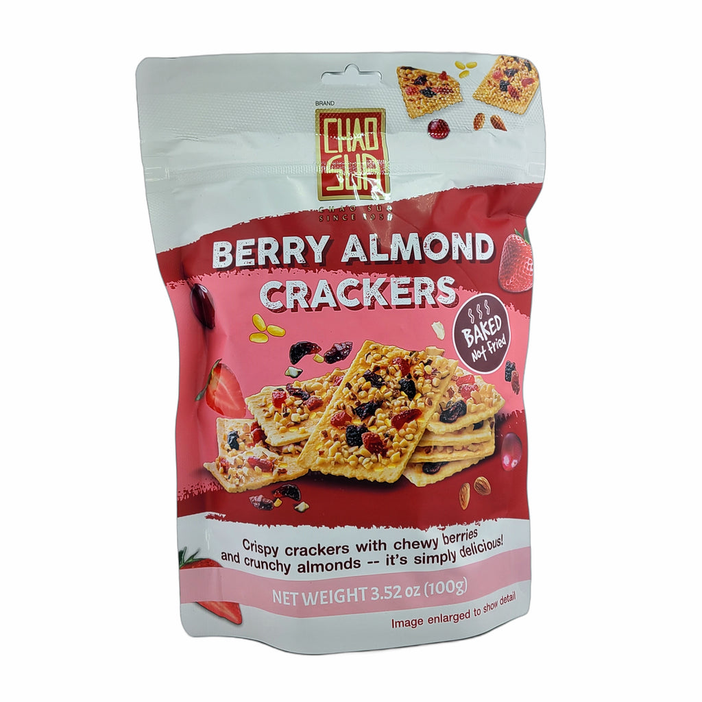 Chao Sua Berry Almond Crackers Baked 3.52 Oz. (Pack of 2) – SecretPantryLA