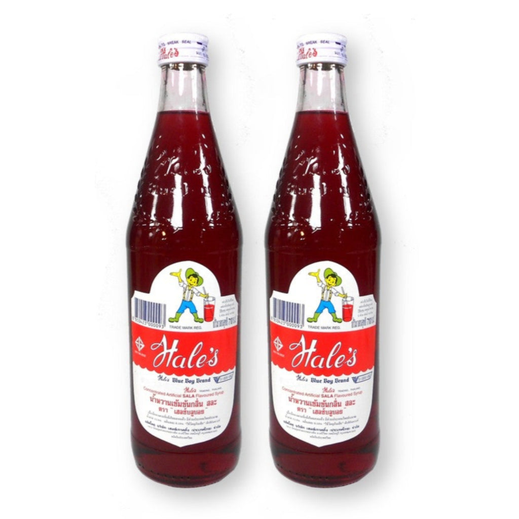Hale's Blue Boy Syrup Sala Cyder (Red) Original Syrup from Thailand 24 ...