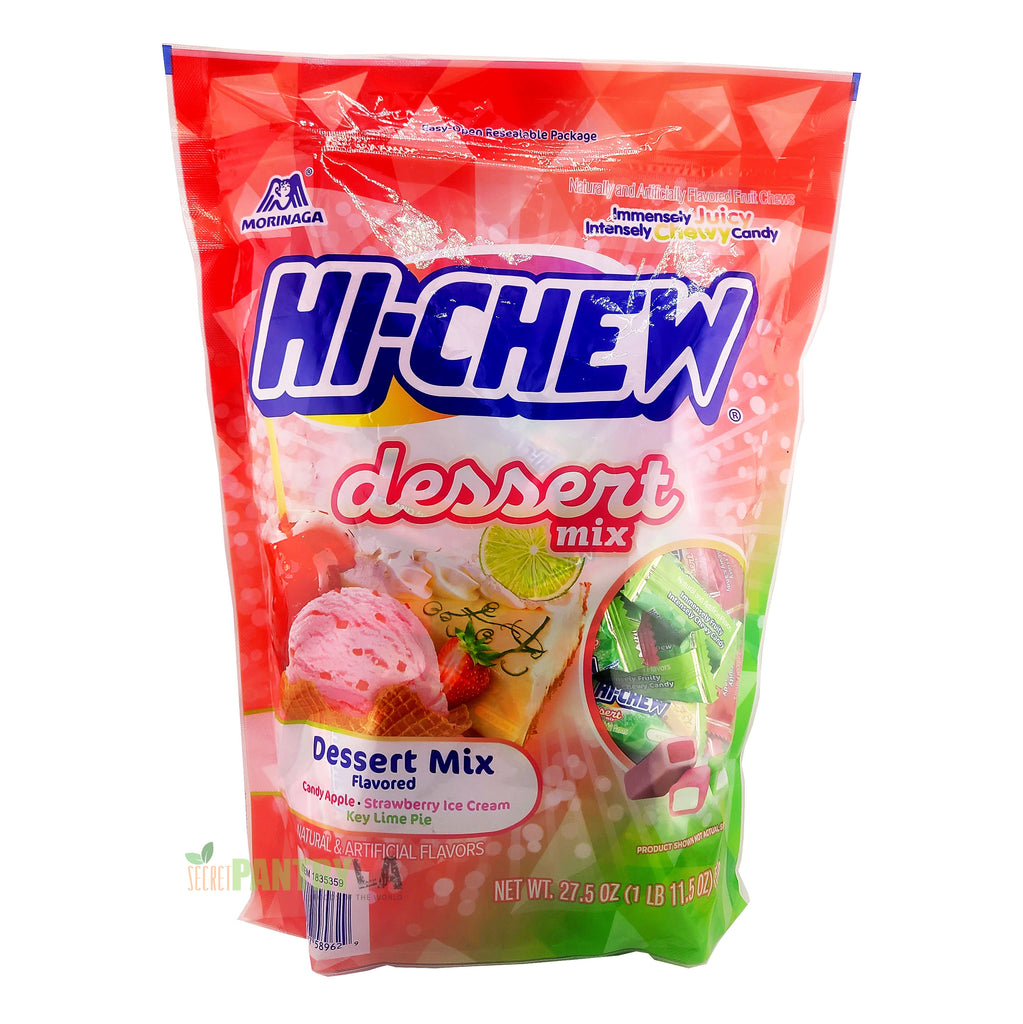 Hi-Chew DESSERT Mix 3 Flavors Chewy Fruit Candy by Morinaga 27.5 Oz ...