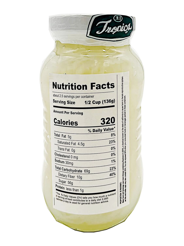 Tropics Macapuno Stings Coconut Sport Strings in Syrup 12 Oz. (Pack of ...