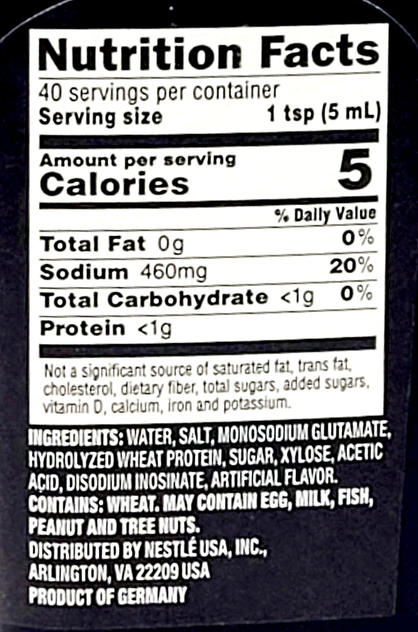 Maggi Europe Seasoning Sauce by Nestle 6.7 Fl Oz. (Pack of 2 ...