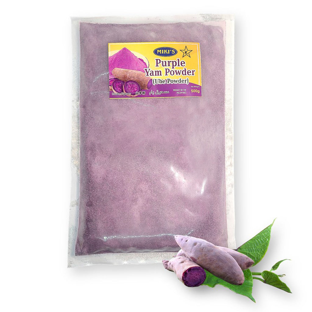 Miki's Ube Purple Yam Powder 100% Pure Ube 17.64 Oz./ 500 G ...