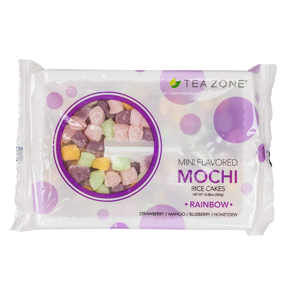 Tea Zone Mini Mochi Rice Cakes RAINBOW Ice Cream, Frozen Yogurt, Desse ...