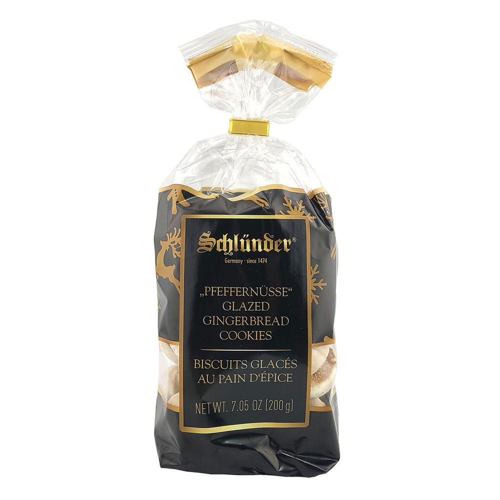 Schlunder Pfeffernusse Glazed Gingerbread Cookies 7.05 Oz. /200 g. (Pa ...