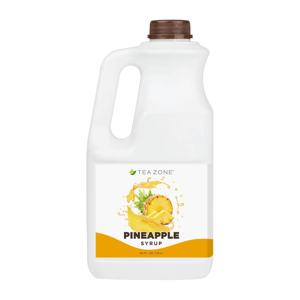 Tea Zone Pineapple Fruit Syrup 64 Oz. – SecretPantryLA