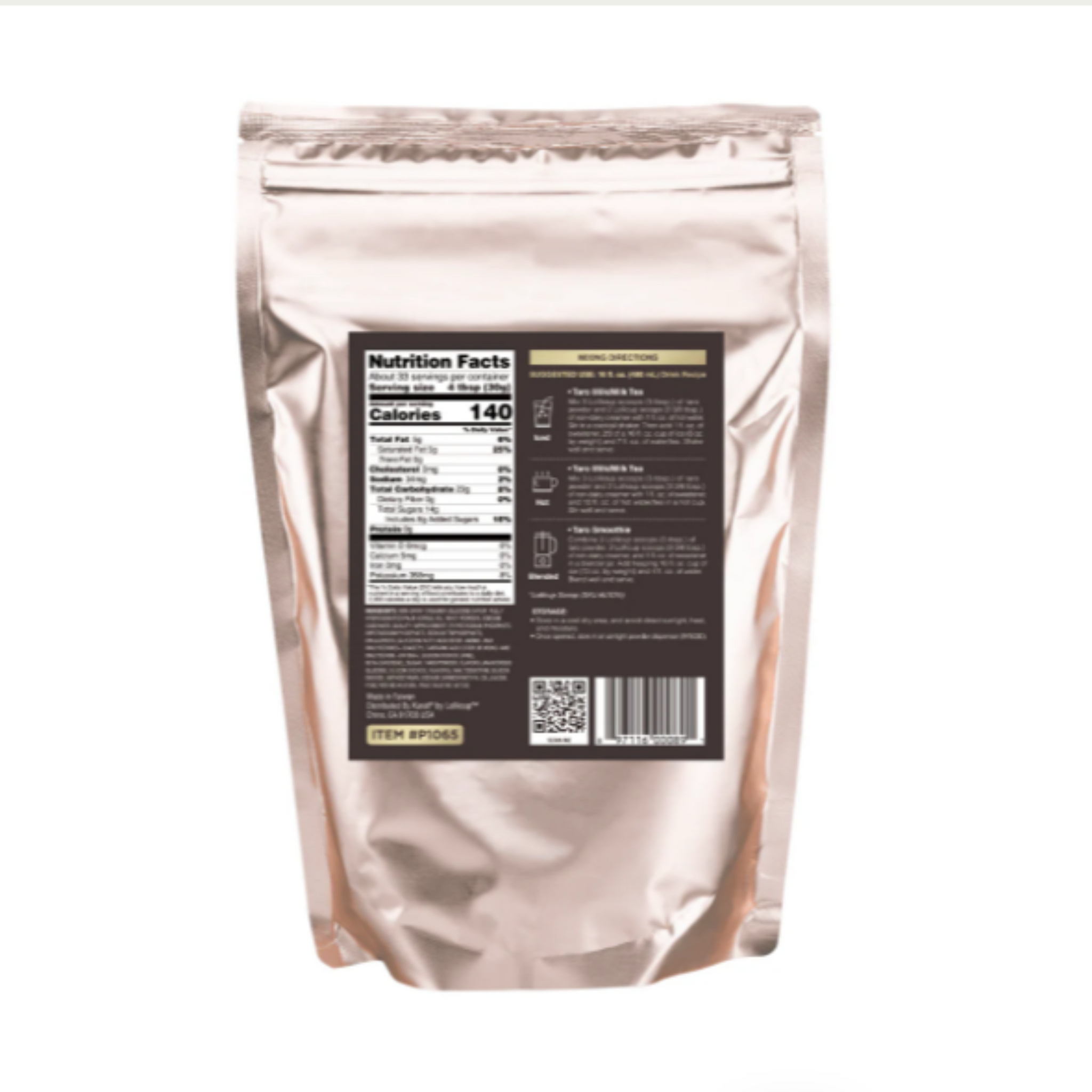 Tea Zone Taro Powder Mix for Milk Tea, Bubble Tea, Smoothies 2.2 lbs ...