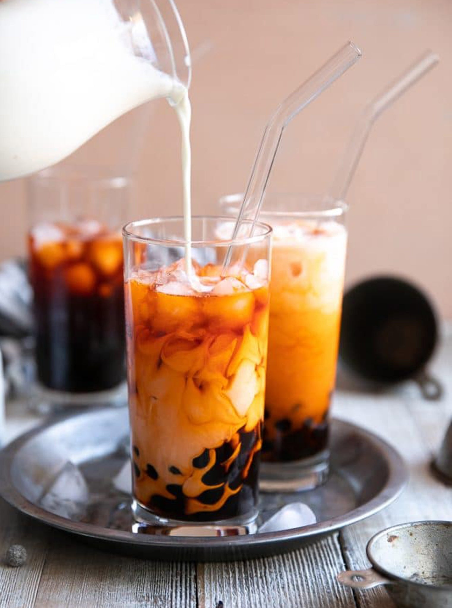 Number One ChaTra Mue Hand Brand Thai Tea Leaves Mix Red Label 14 Oz ...