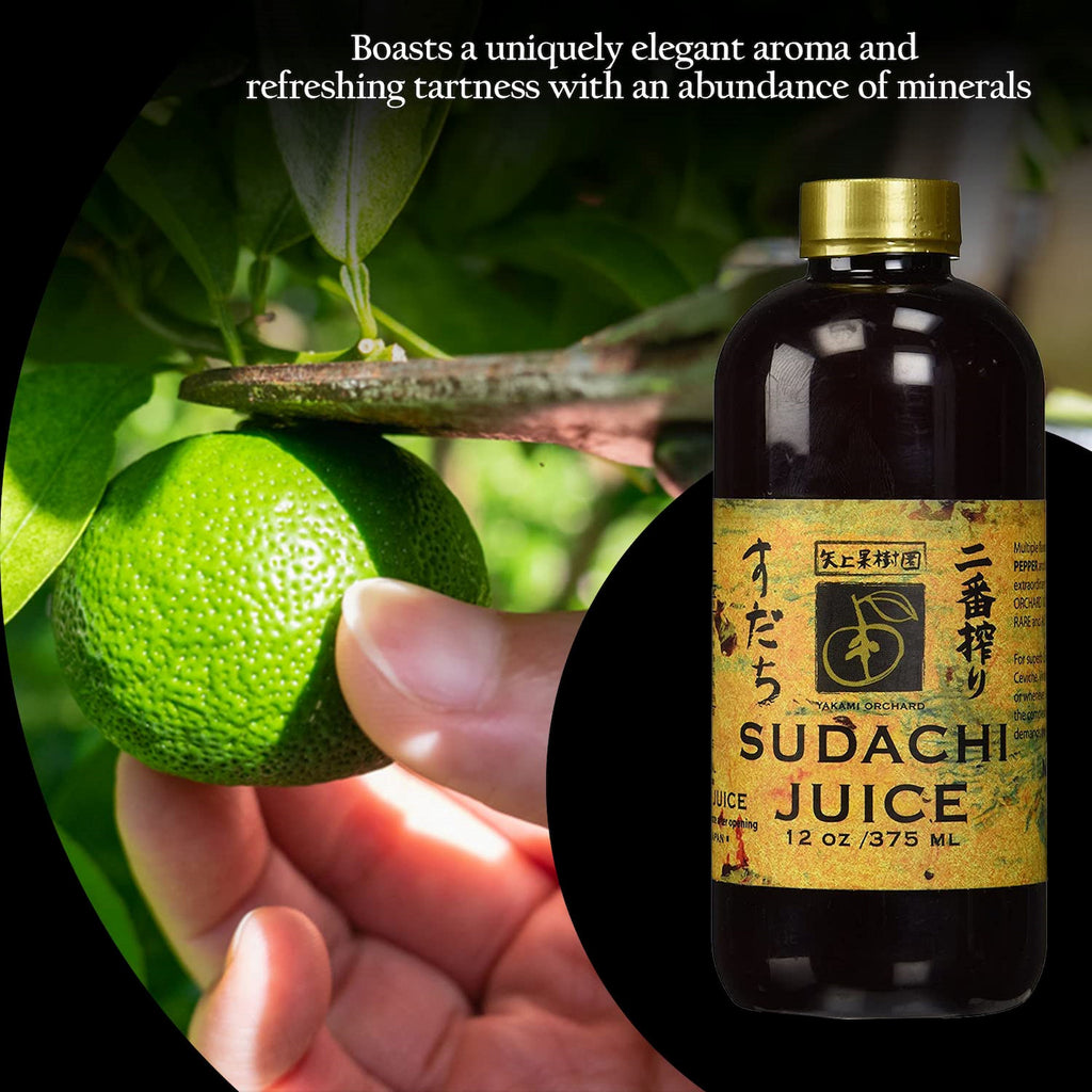 Yakami Orchards Sudachi Juice 100% Pure Juice Second Press 12 Oz. (375 ...