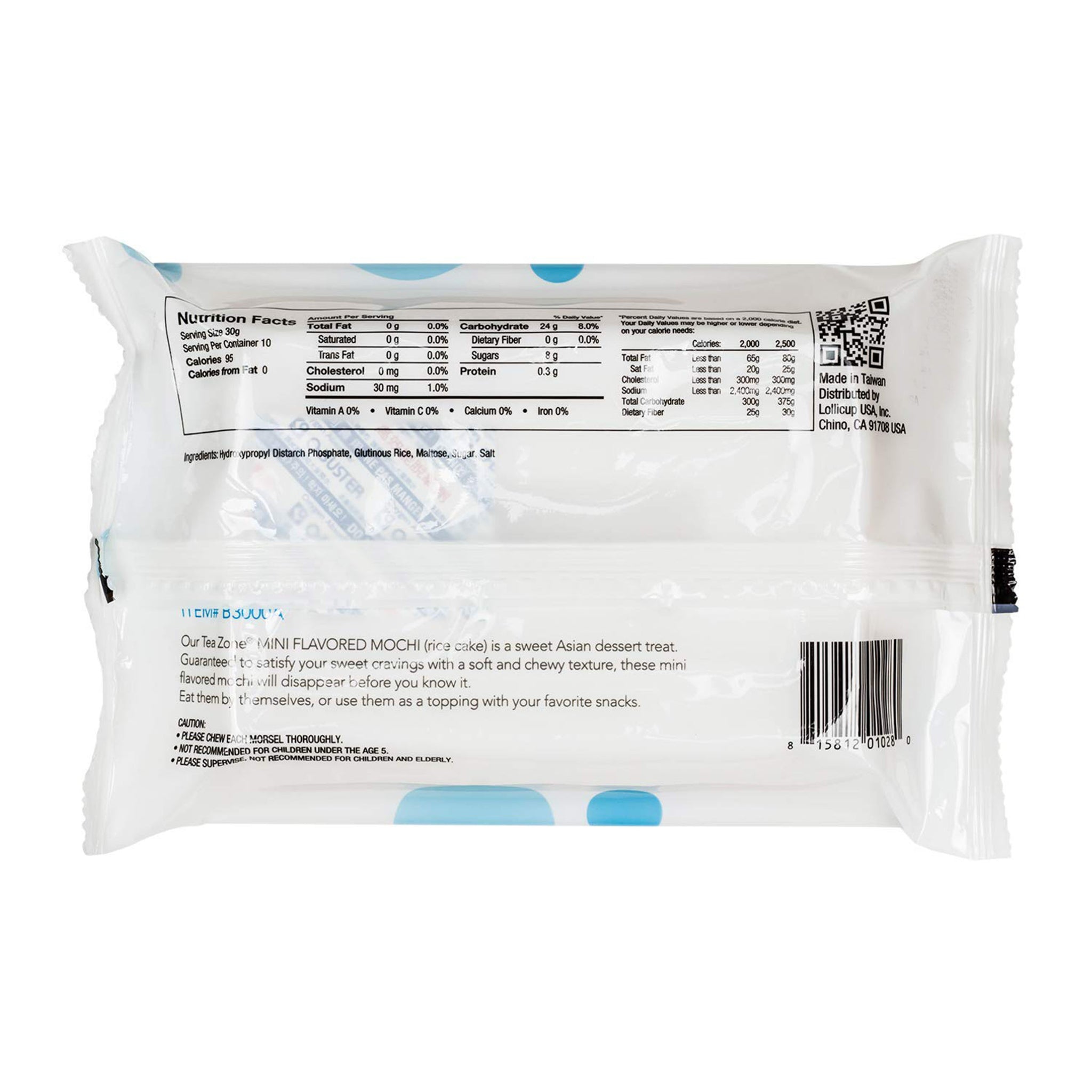 Tea Zone Mini Mochi Rice Cakes ORIGINAL Ice Cream, Frozen Yogurt, Dess ...