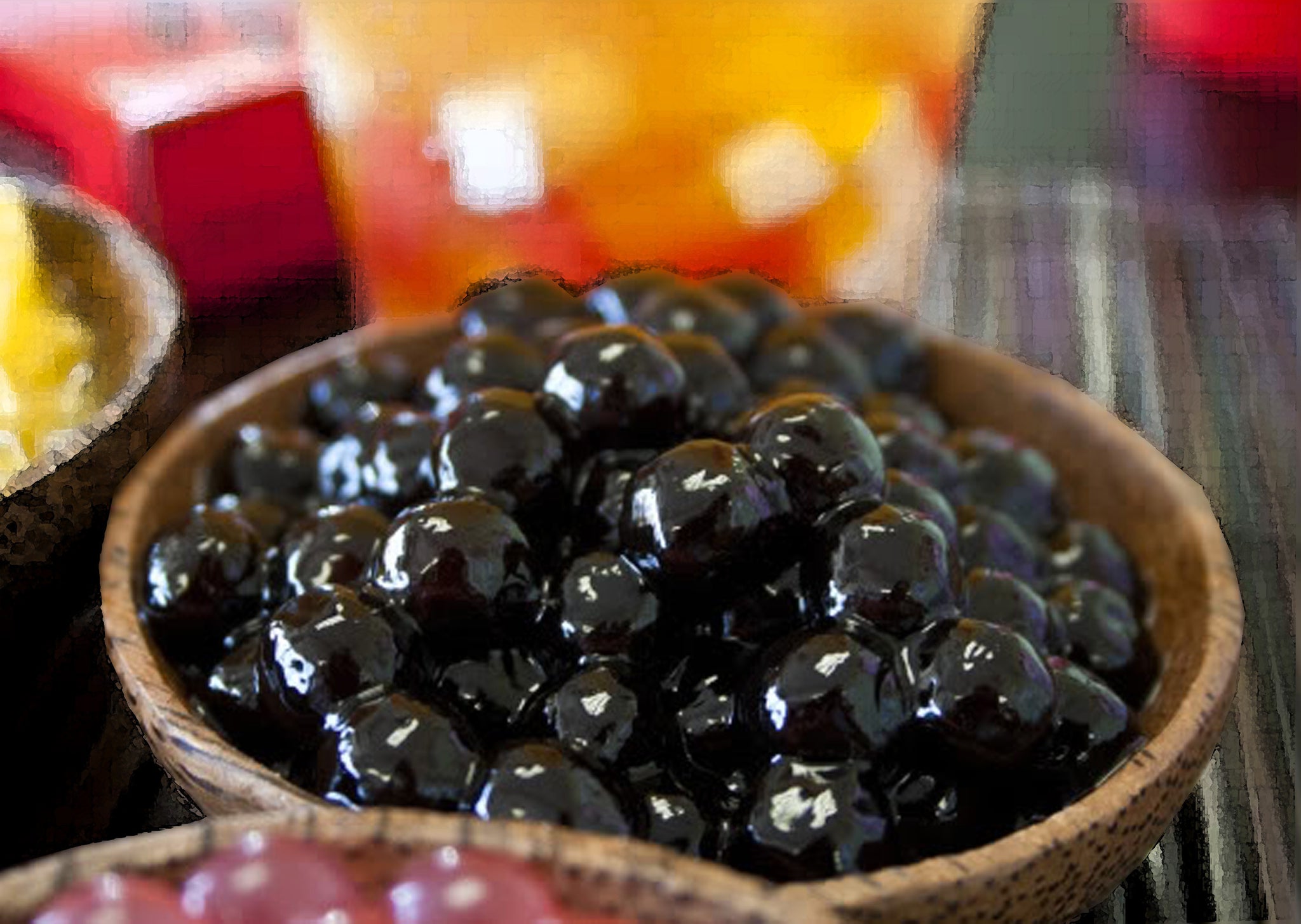 Bolle Premium Black Tapioca Pearls Boba 2.2 lbs. X 18 Factory Case ...