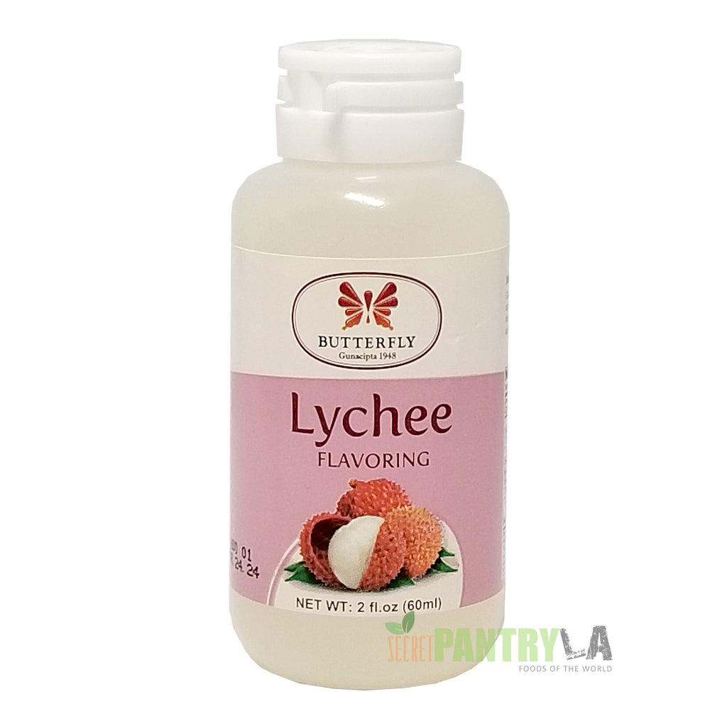 Butterfly Lychee Flavoring Extract 2 Oz. (60 ml) – SecretPantryLA