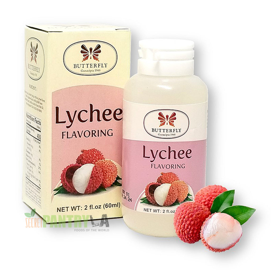 Butterfly Lychee Flavoring Extract 2 Oz. (60 ml) – SecretPantryLA