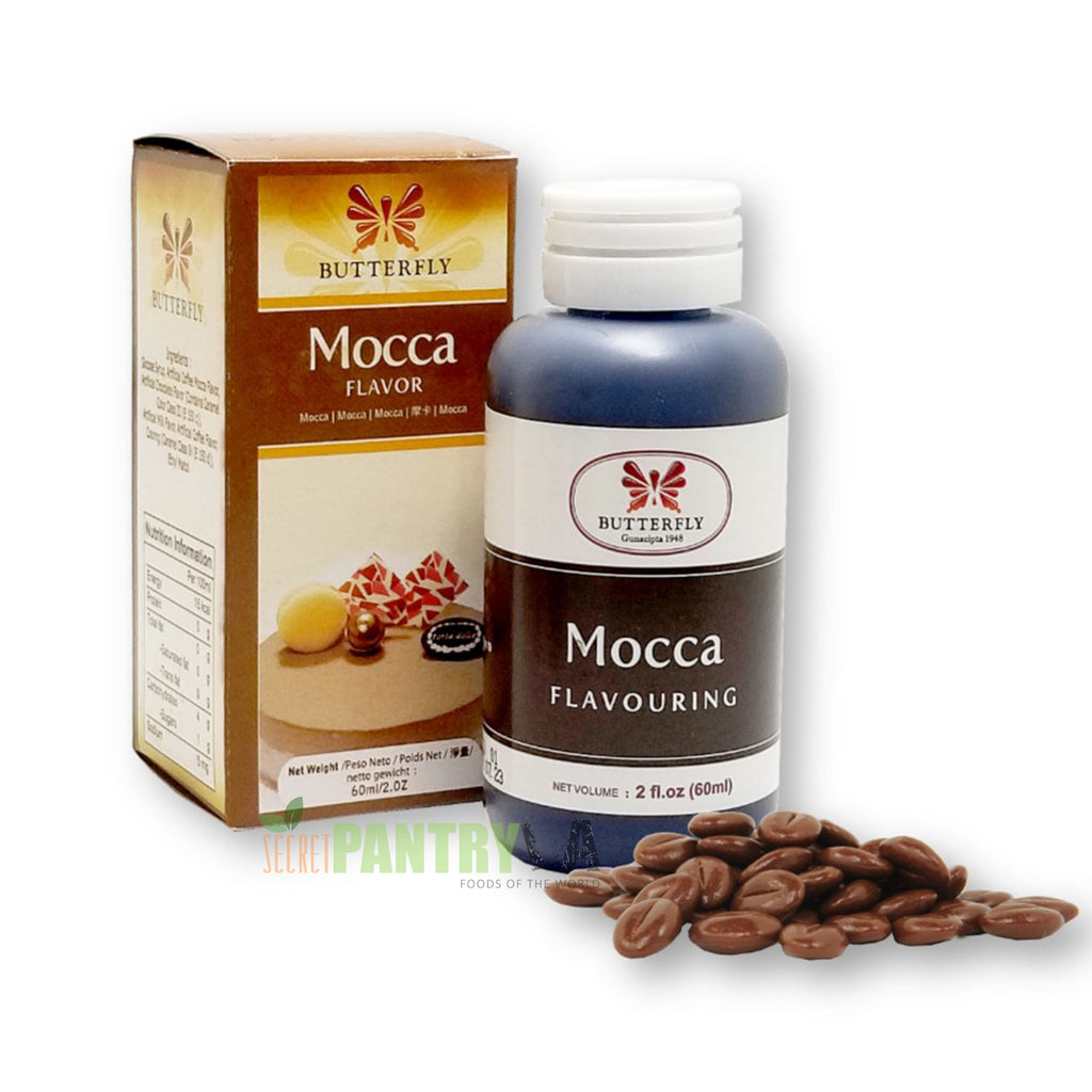 Butterfly Mocca Flavoring Extract 2 Oz. (60 ml) – SecretPantryLA