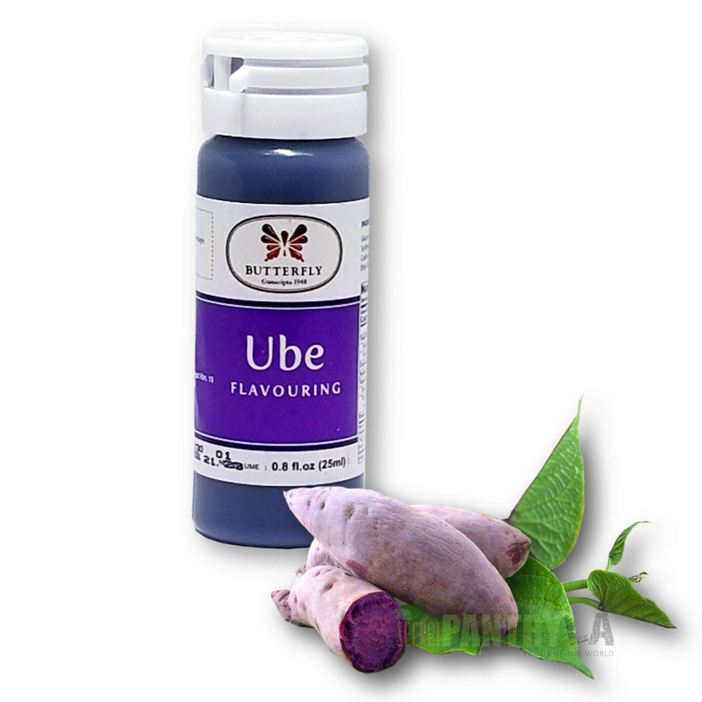 Butterfly Ube Purple Yam Flavoring Extract 25 ml/0.8 oz (pack of 6 ...