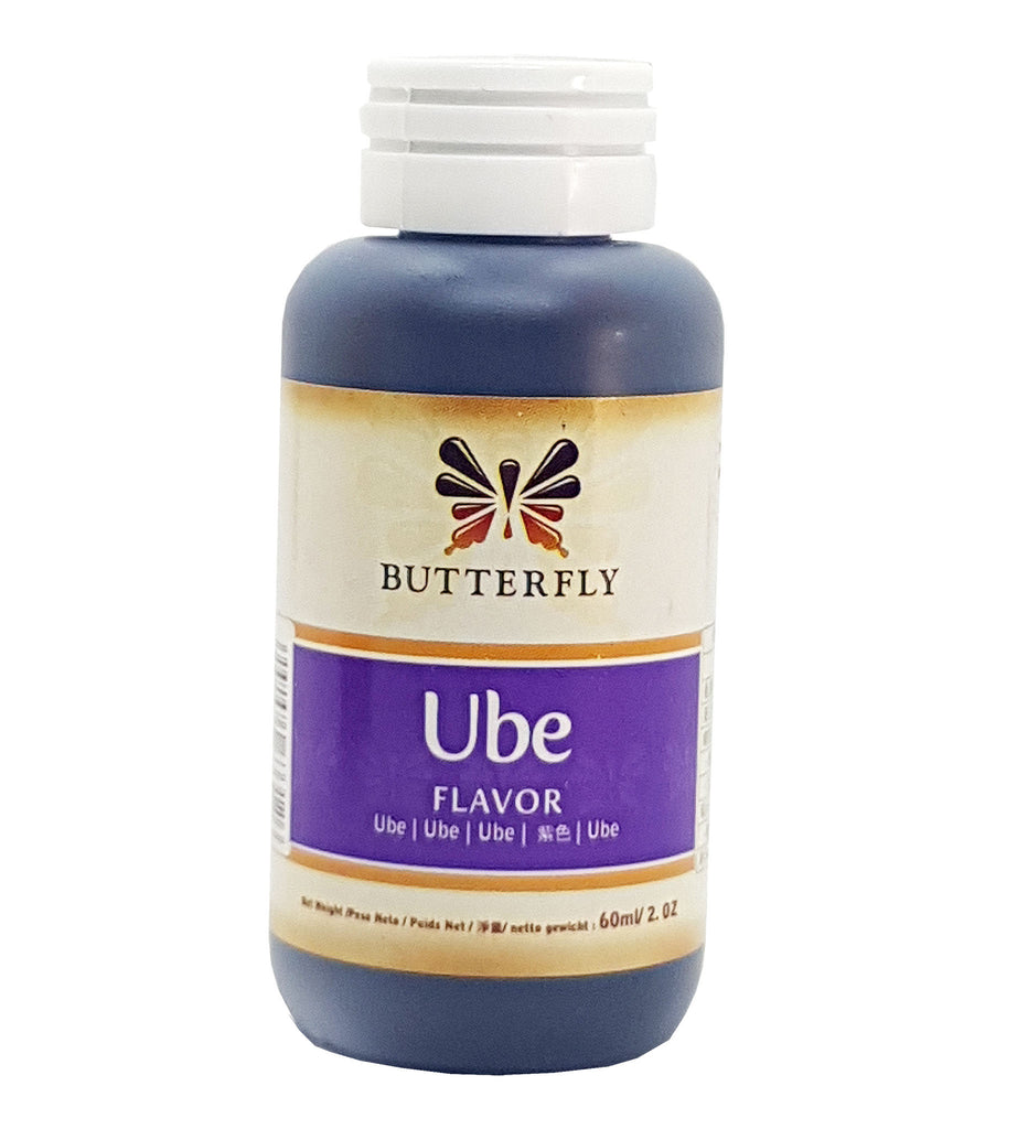 Butterfly Ube Purple Yam Flavoring Extract 2 Oz. /60 ml. (24-Pack ...