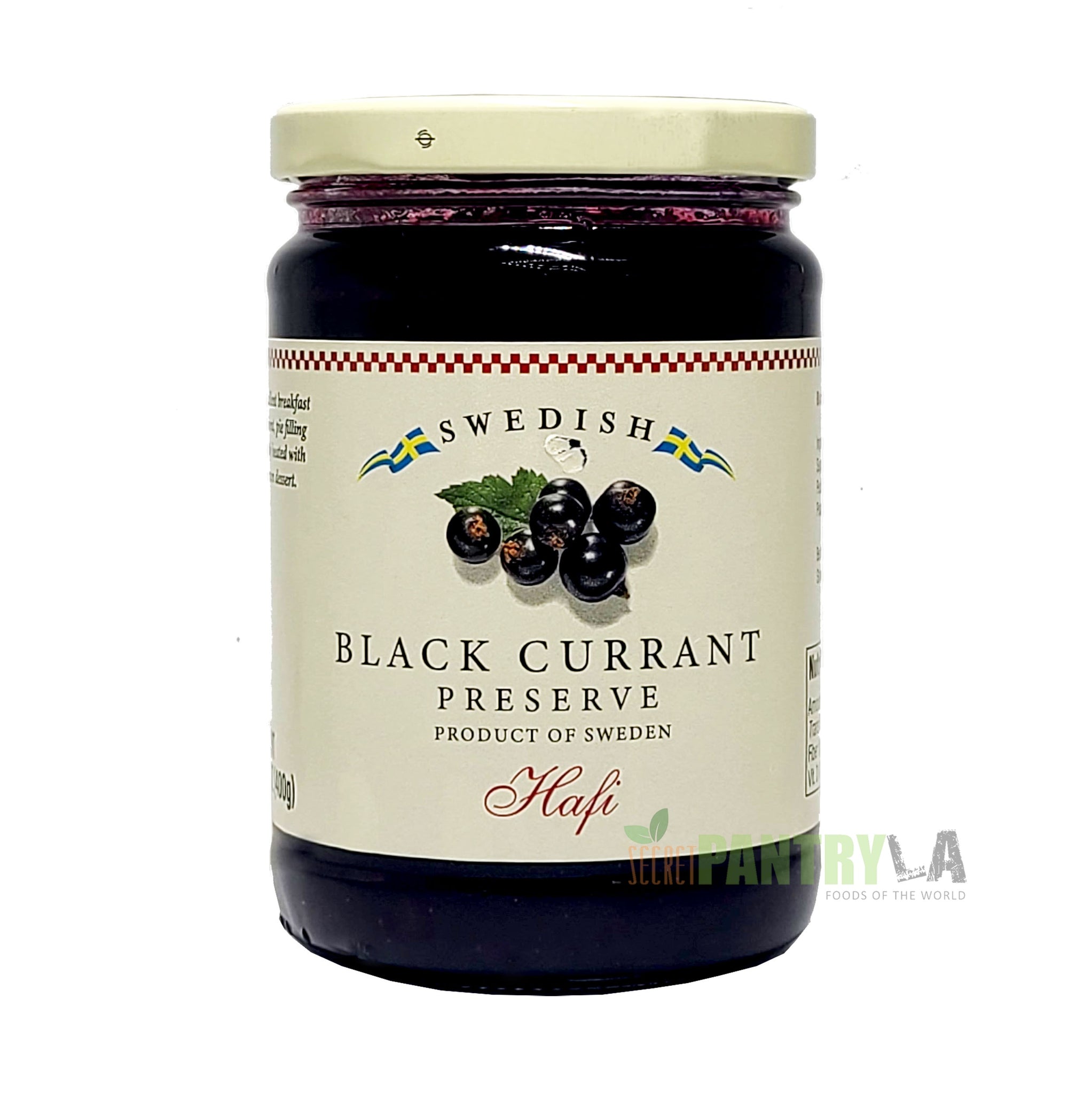 Hafi Swedish Black Currant Preserve 14.1 Oz. (400 ml) – SecretPantryLA