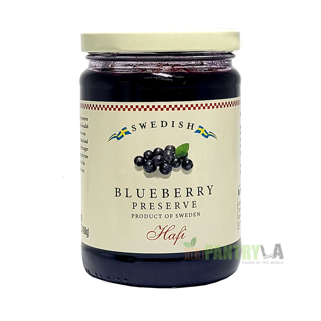 Hafi Swedish Blueberry Preserve 14.1 Oz. (400 ml) – SecretPantryLA