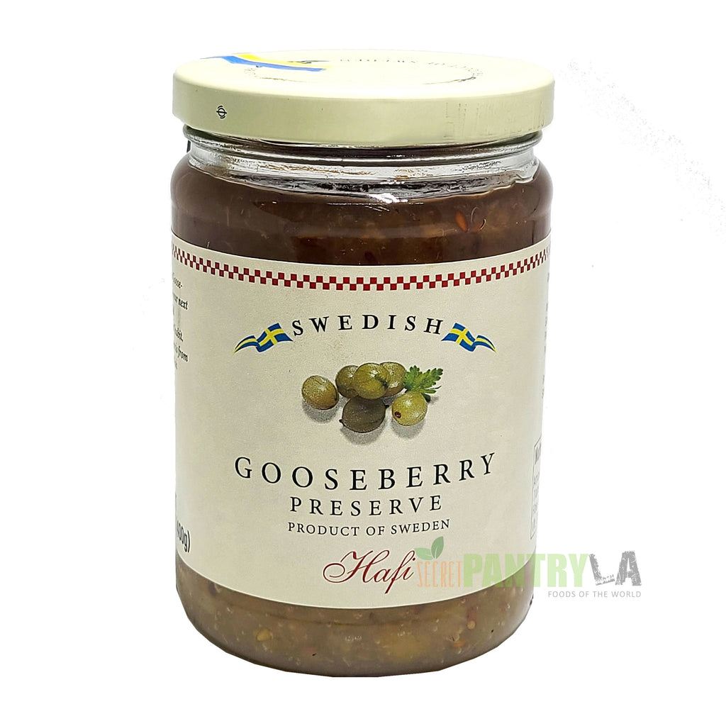 Hafi Swedish Gooseberry Preserve 14.1 Oz. (400 ml) – SecretPantryLA