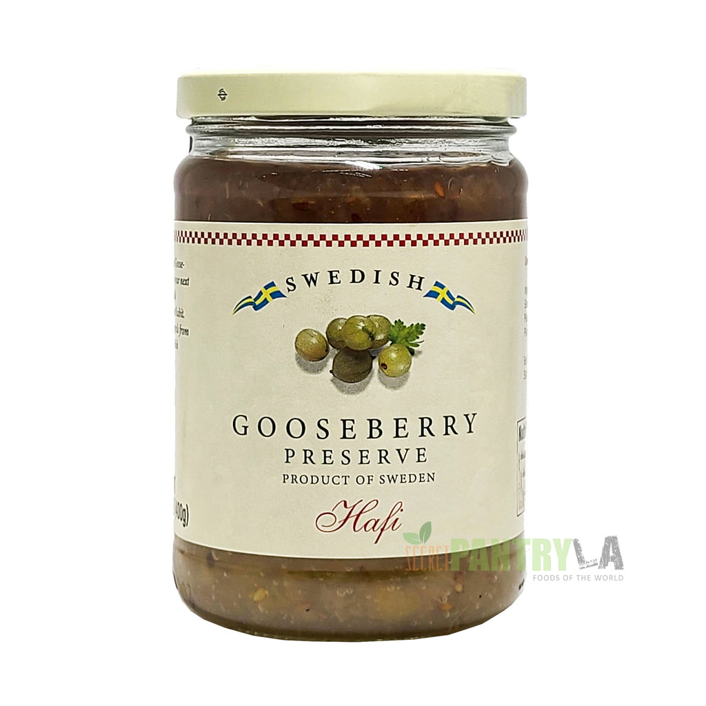 Hafi Swedish Gooseberry Preserve 14.1 Oz. (400 ml) – SecretPantryLA
