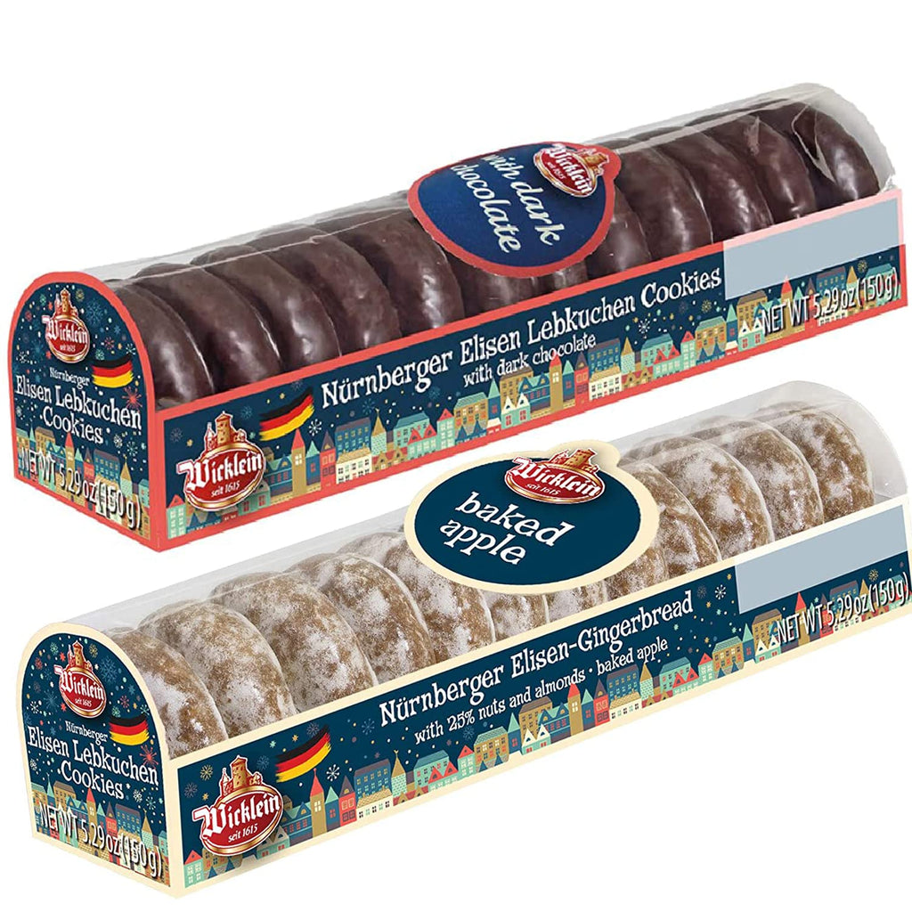 Wicklein Mini Nurnberger Elisen-Gingerbread Baked Apple Glazed Lebkuch ...