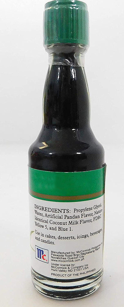 McCormick Buco Pandan Flavoring Extract 20 ml. – SecretPantryLA
