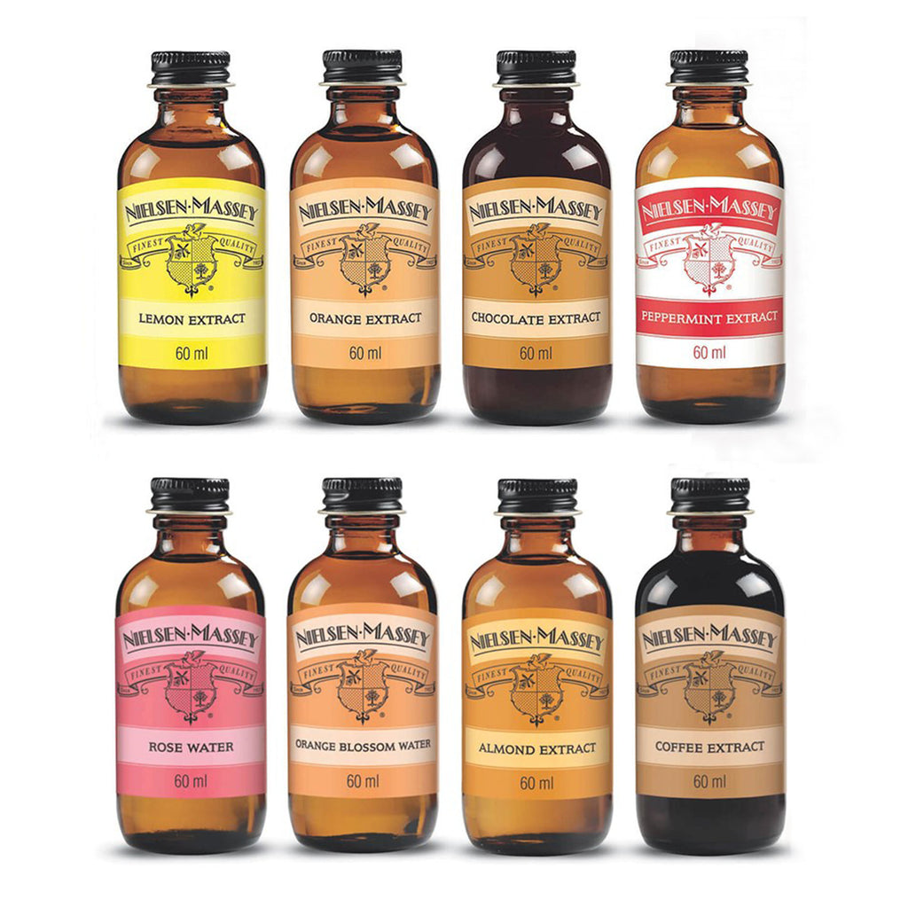 Nielsen-Massey Finest Premium Extracts Assorted Flavors 2 Fl. Oz. (59 ...